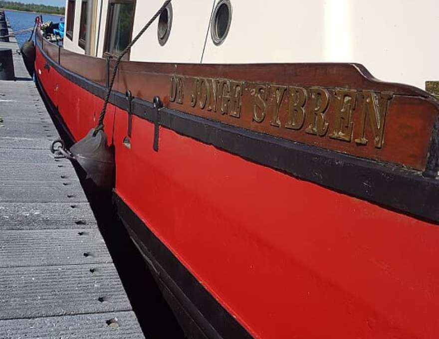 Mooie tjalk, platbodem de Jonge Sybren | Een boot kopen